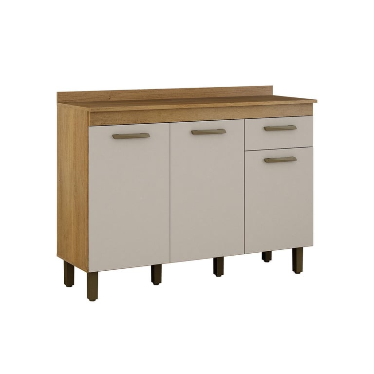 Mueble de cocina base Sao Luis blanco 120 cm | Sodimac Chile