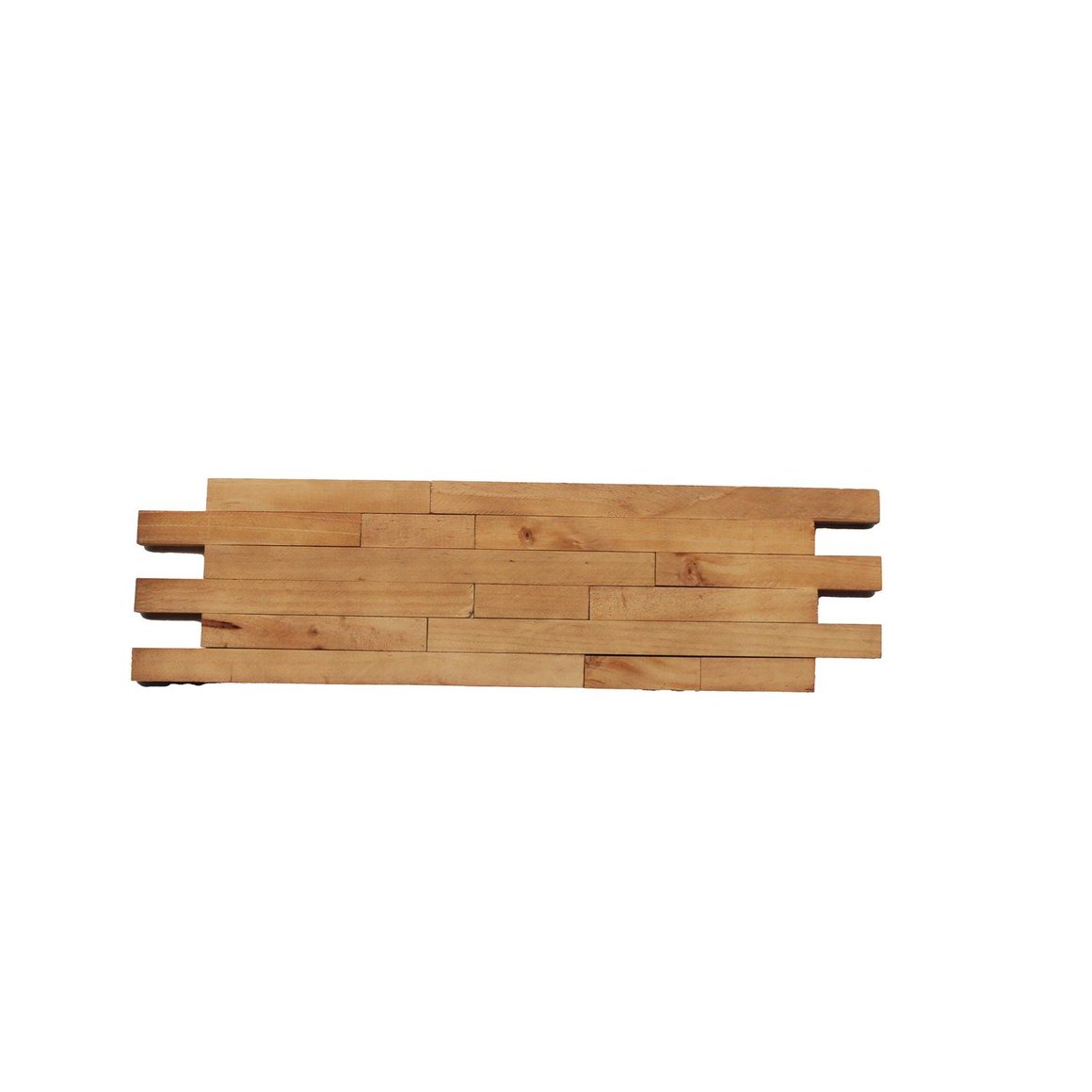 Fachaleta de Madera Sustentable 18x66 cm Huerquehue Natural 1 m2 ...