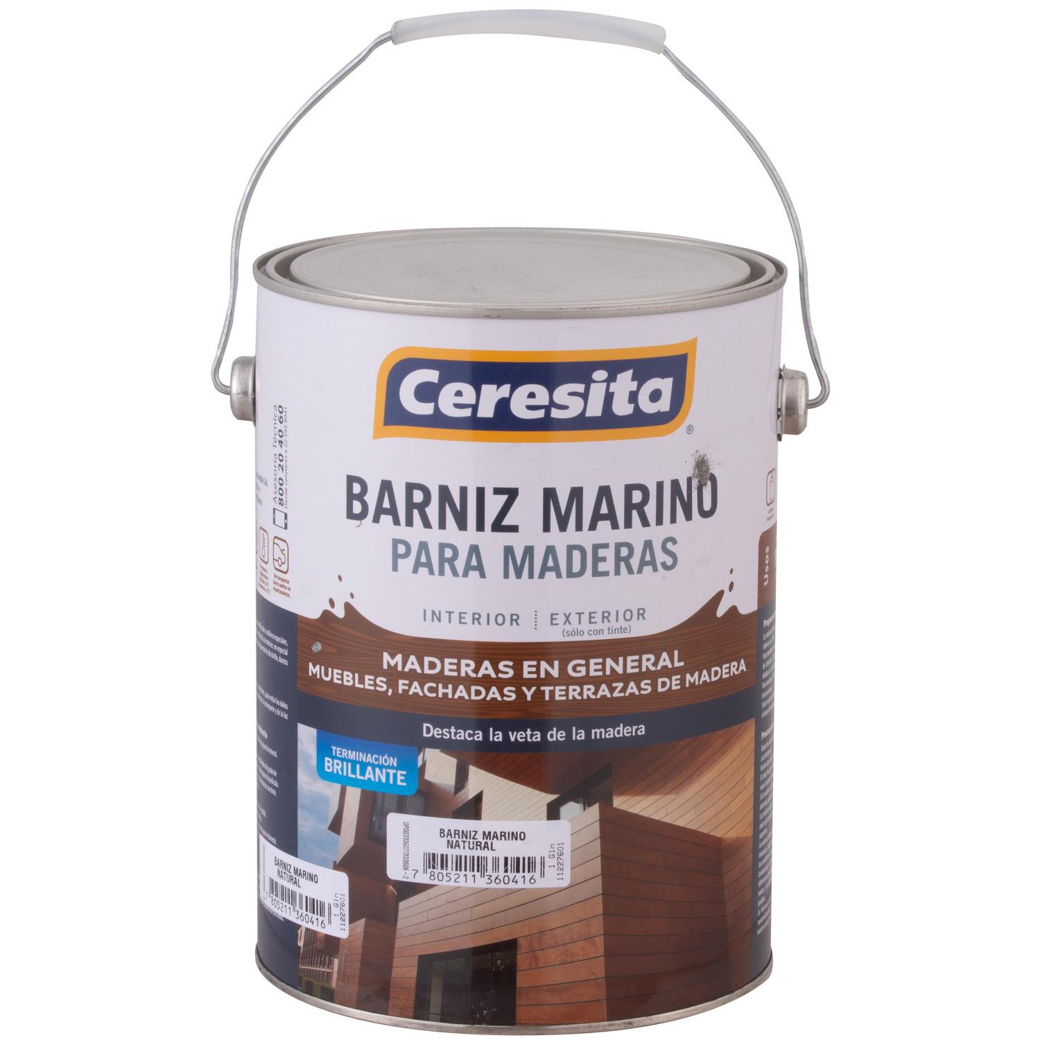 Barniz Marino Brillante 1 galón(es) Natural | Sodimac Chile