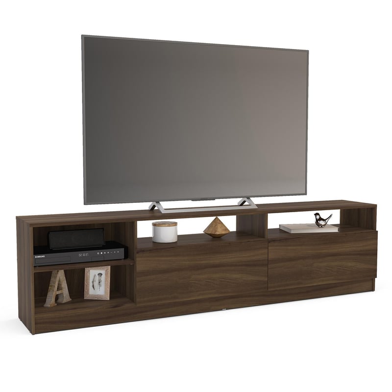 Rack TV Moyan Rustic 75" 2 puertas | Sodimac - Falabella