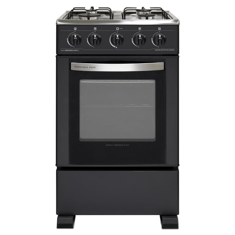 Cocina a Gas 4 Platos Negro CH-5050NG | Sodimac - Falabella