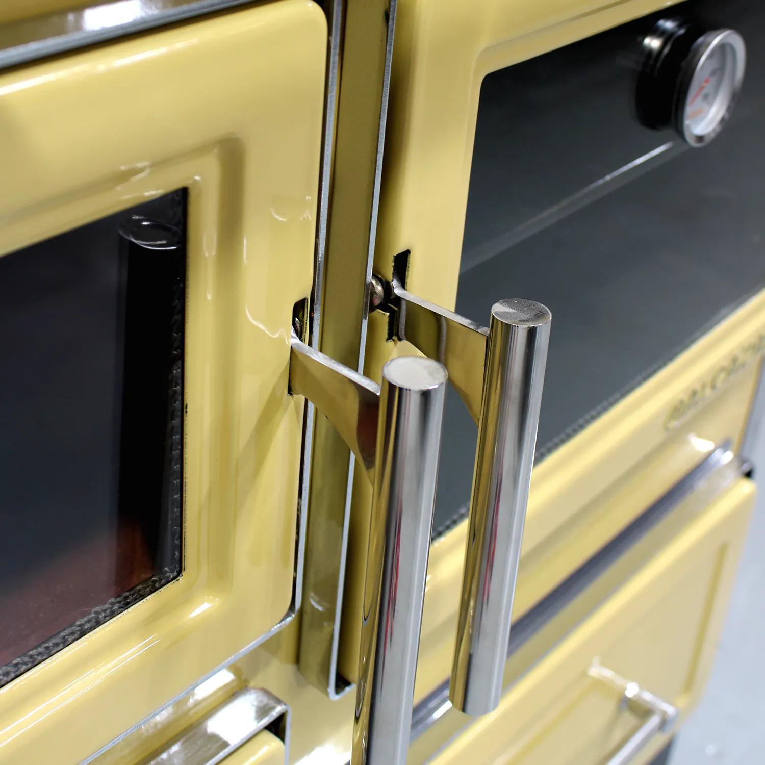 Cocina a Leña Calbuco MZ 90 Amarilla | Sodimac - Falabella