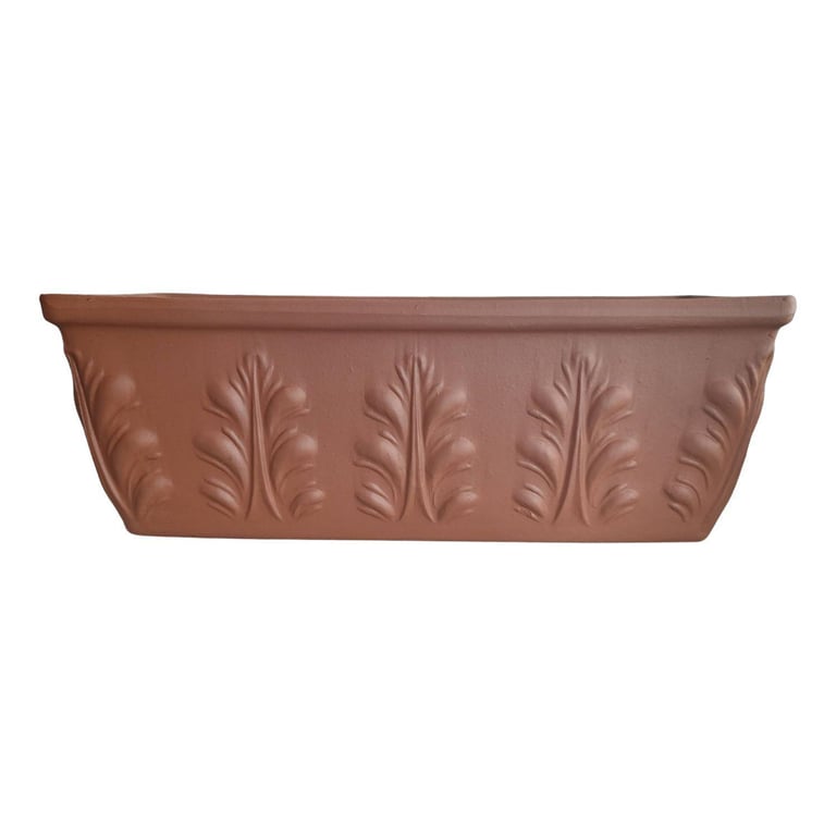 Jardinera Rectangular Romana 52cm con Relieve Deroma | Sodimac - Falabella