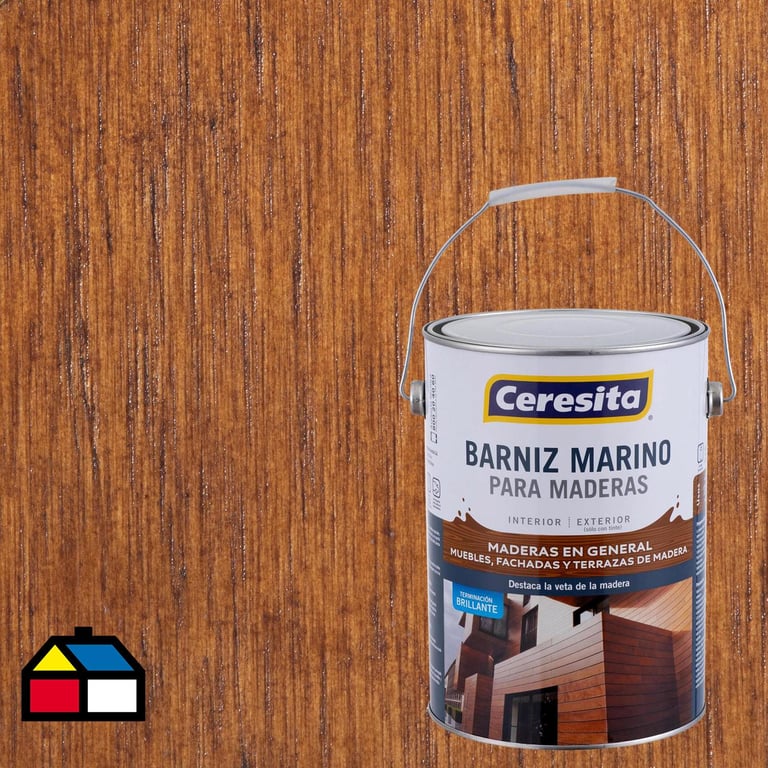 Barniz Marino Brillante 1 galón(es) Nogal | Sodimac - Falabella