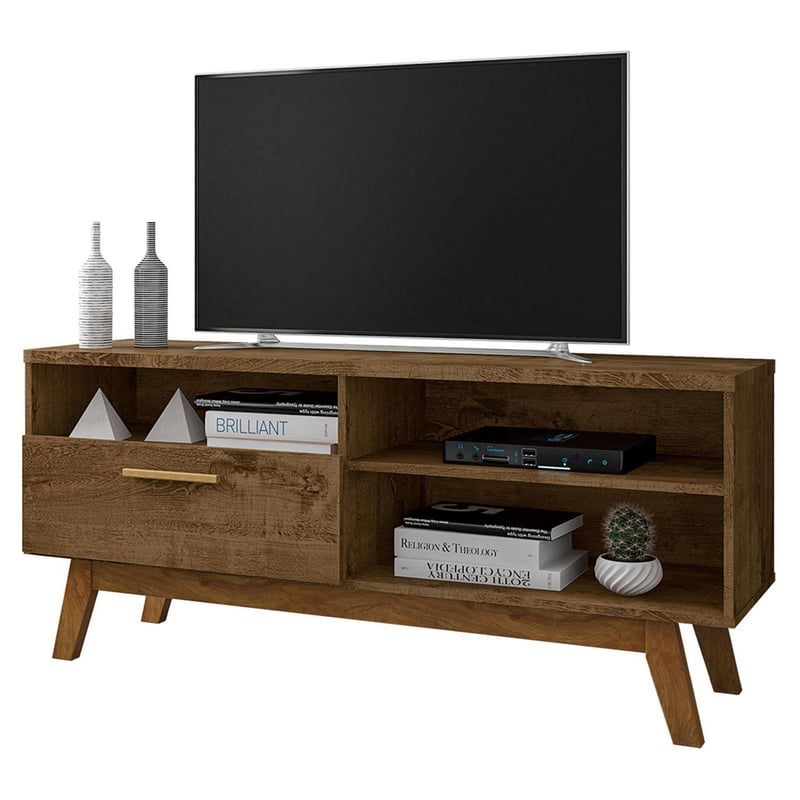 Rack TV 55 " Paladio Rústico 136x59x38 cm | Sodimac - Falabella