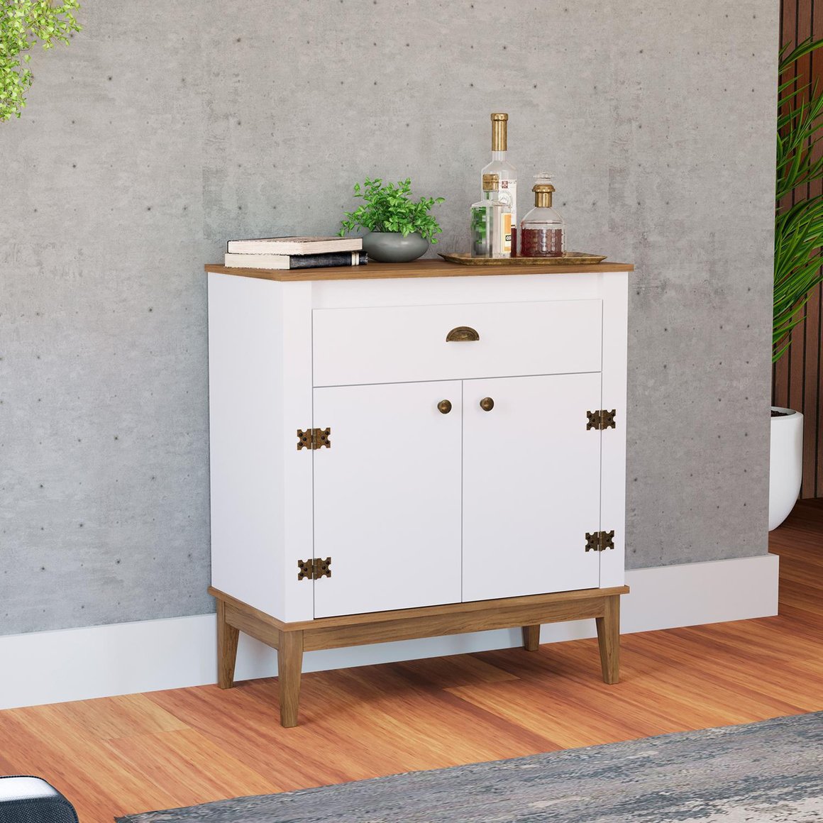 Buffet Colonial Rústico 80x41x90 cm | Sodimac - Falabella