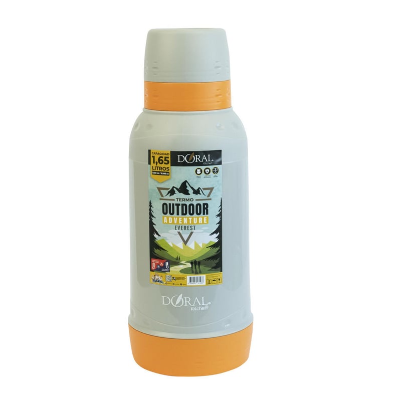 Termo Outdoor 1.650 l Acero Inoxidable Azul | Sodimac - Falabella