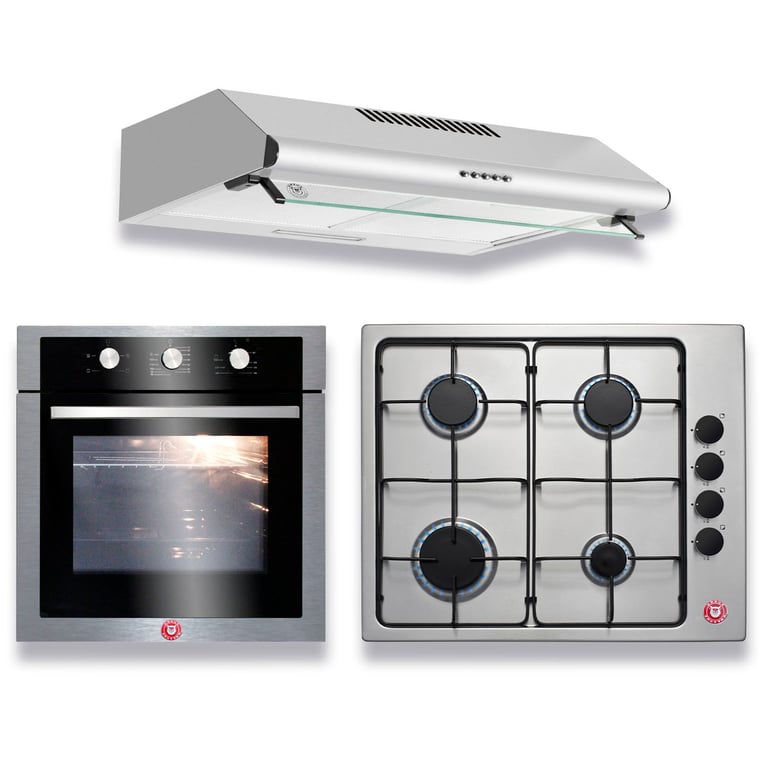 Kit Empotrado Horno EPC4 DL + Encimera UTG4GL + Campana VF60INOX ...