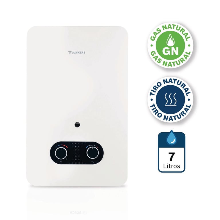 Calefont Gas Natural 7 Litros Tiro Natural Ionizado | Sodimac - Falabella