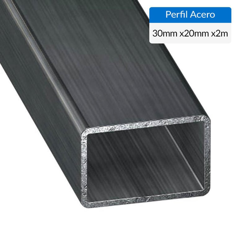 Perfil Rectangular Acero 30x20x2 mm 2 m | Sodimac - Falabella