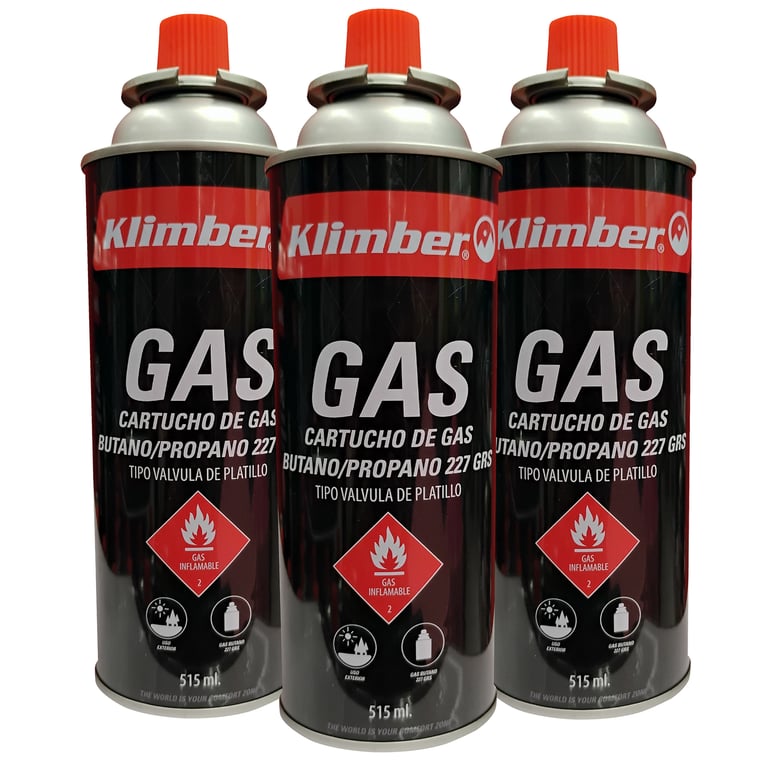 Pack Gas Para Cocinillas 227 gr 3 Unidades | Sodimac - Falabella