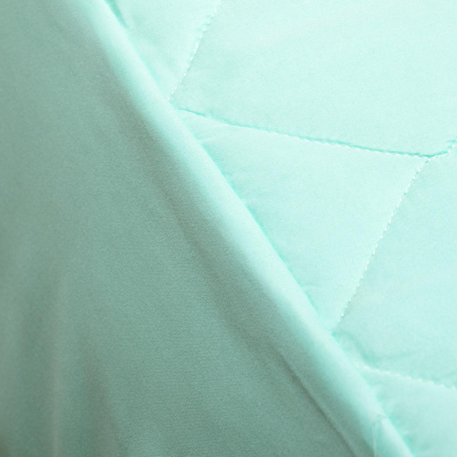 Cubrecolchón Verde Agua+ Faldón Verde King | Sodimac - Falabella