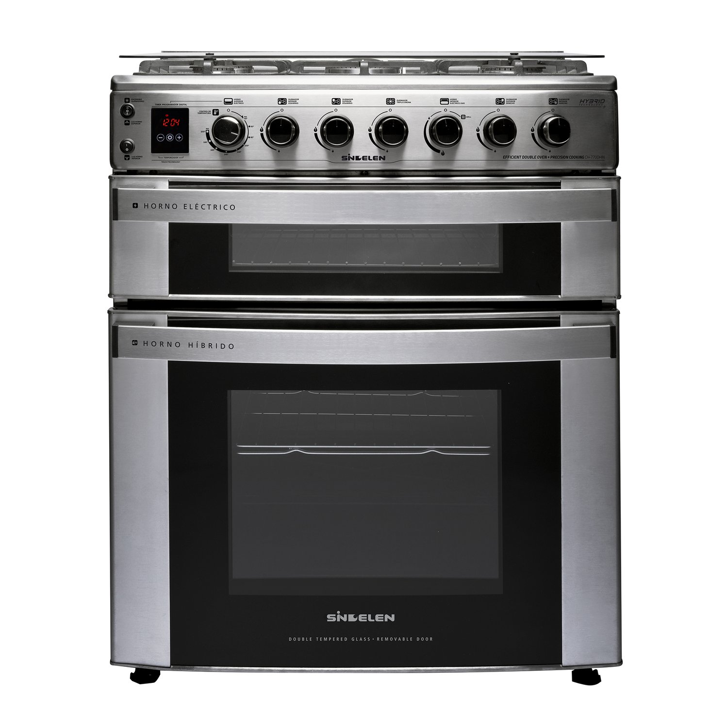 Cocina a Gas 5 Platos Inox CH-770DHIN | Sodimac - Falabella
