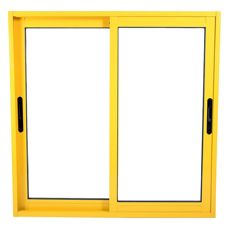 Ventana corredera Aluminio Corredera 140x120 cm Vidrio Termopanel ...