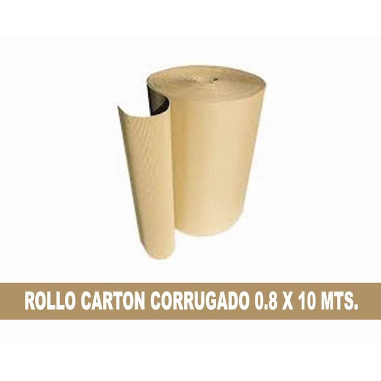 Rollo carton corrugado 0,8x10 mt | Sodimac - Falabella