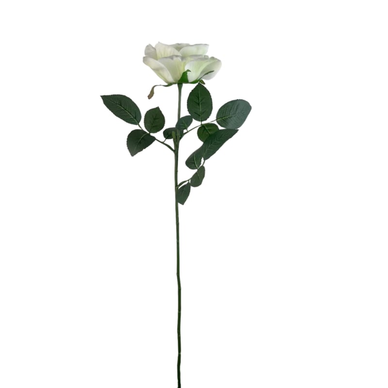 Rosa colin artificial 63cm blanco | Sodimac - Falabella