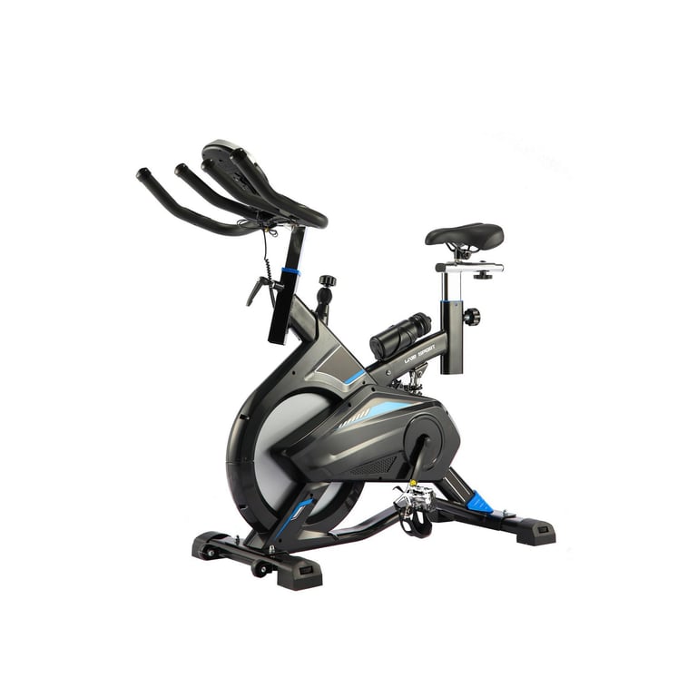 Bicicleta Spinning 8 kg Negro/Azul | Sodimac - Falabella