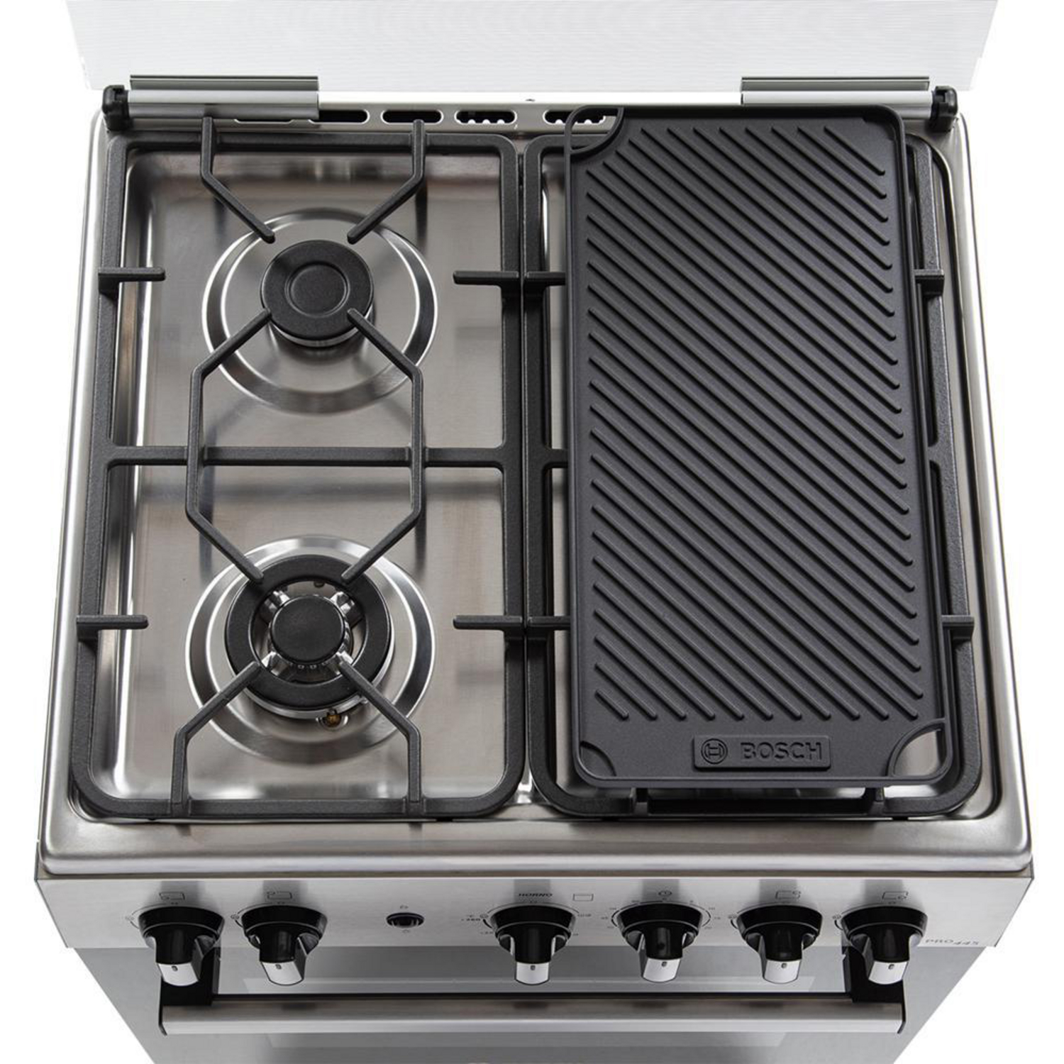 Cocina a Gas 4 Platos Gris HSG45I22SE | Sodimac Chile