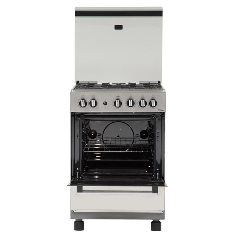 Cocina a Gas 4 Platos Gris HSG15I22SE | Sodimac Chile