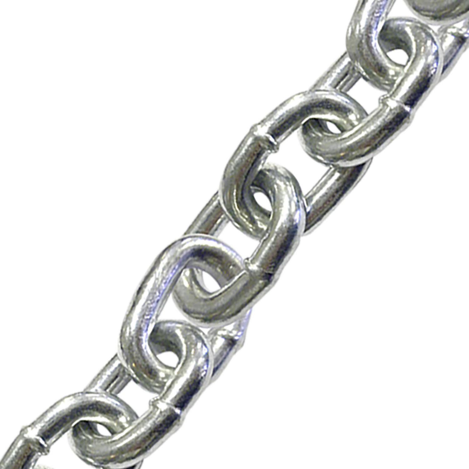 Cadena eslabón corto de acero 3mm x 2M zincada en envase plastico ...