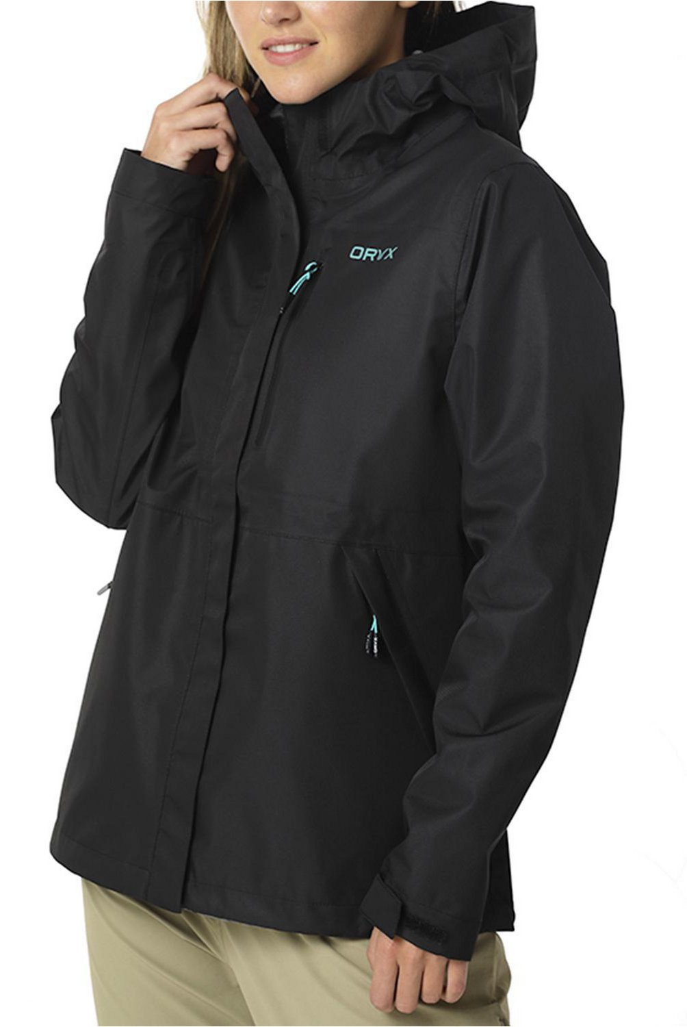 Impermeable Waterproof Mujer Jasper Negro L | Sodimac - Falabella