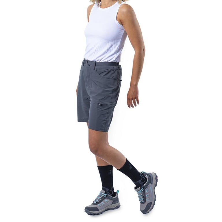 Short Multipropósito con Protección UV Mujer Addo Gris M | Sodimac ...