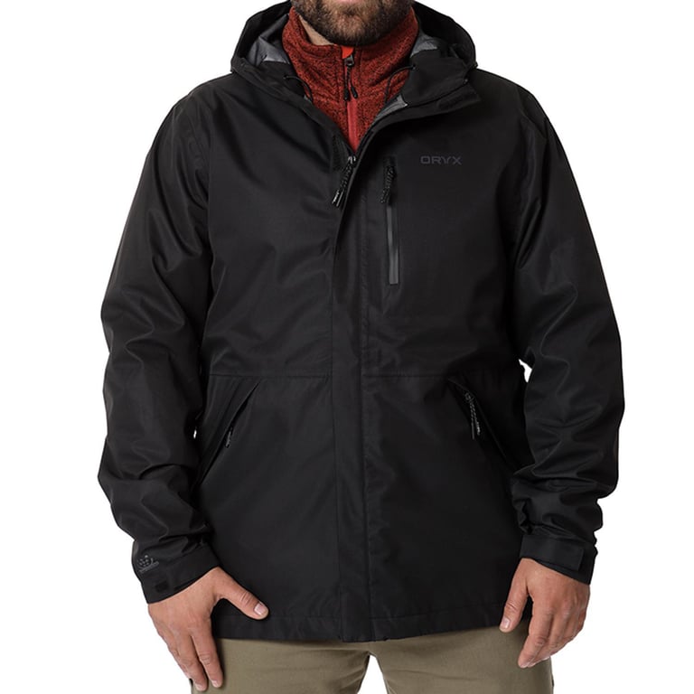 Impermeable Waterproof Hombre Jasper Negro S | Sodimac - Falabella