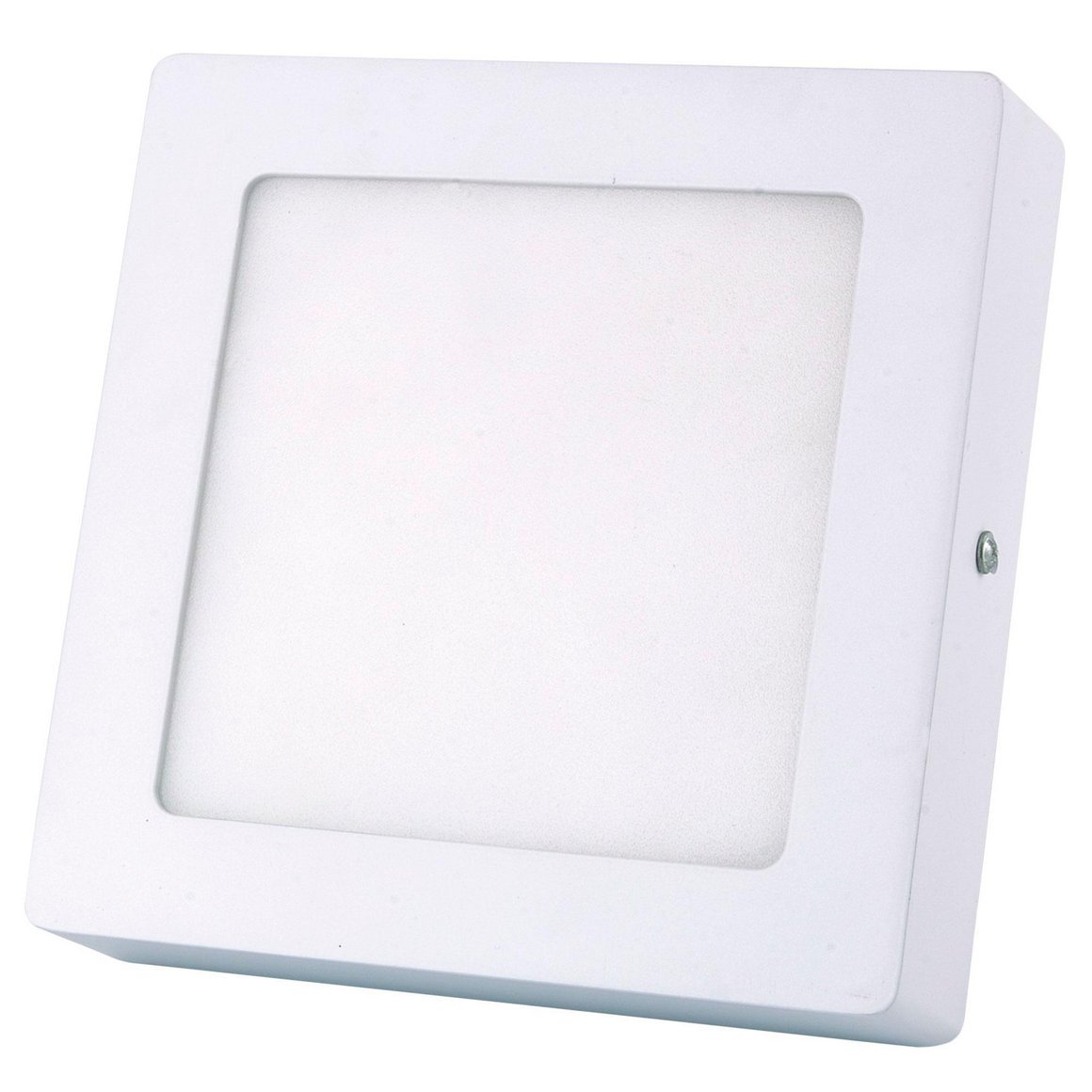 Panel Led Cuadrado 18W 4000K Sobrepuesto Blanco Diámetro 22,5 cm ...