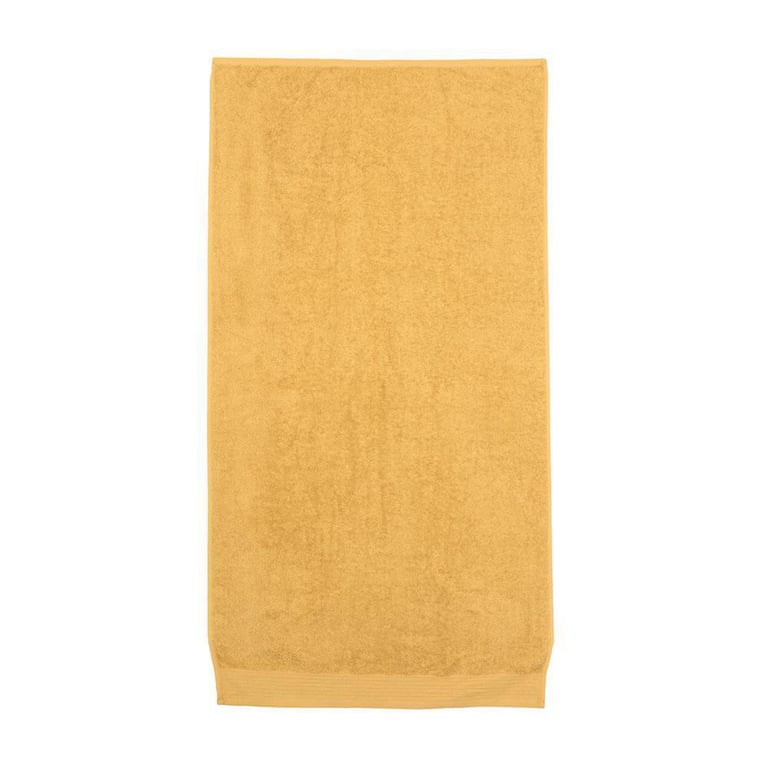 Toalla Baño Mashini 500 gr Algodón 90x150 cm Amarillo | Sodimac - Falabella