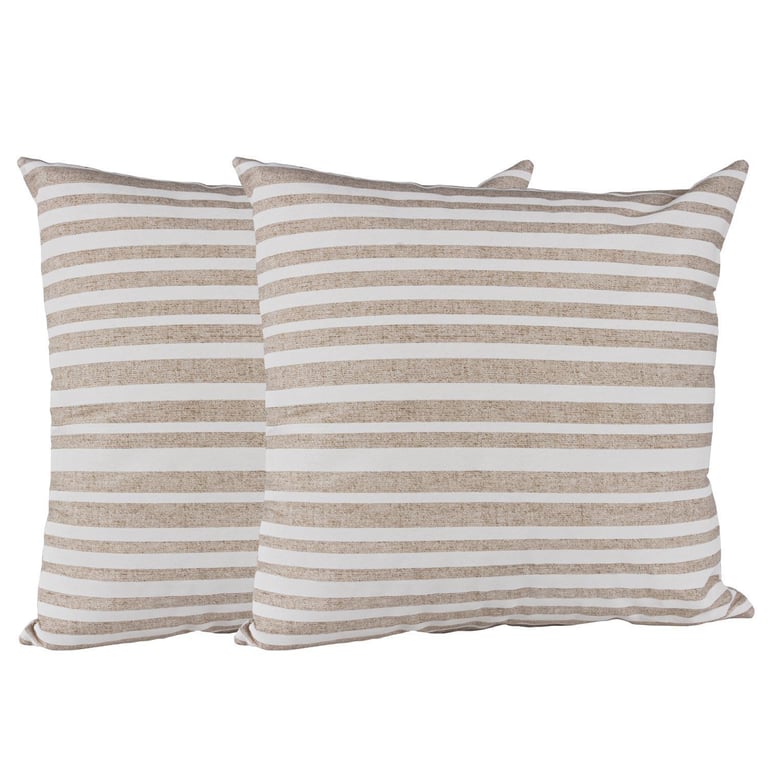 Set de cojines Española estampada 50x50 cm Beige | Sodimac - Falabella