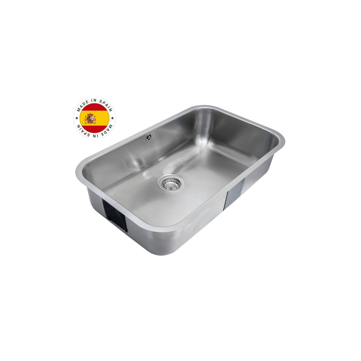 Lavaplatos Bajo Encimera con Grifería 1 Cubeta(s) 78.7x20x48.2 cm Acero inoxidable | Sodimac ...