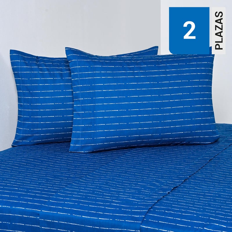 Sábanas 2 Plazas 144 Hilos textura Duma | Sodimac - Falabella