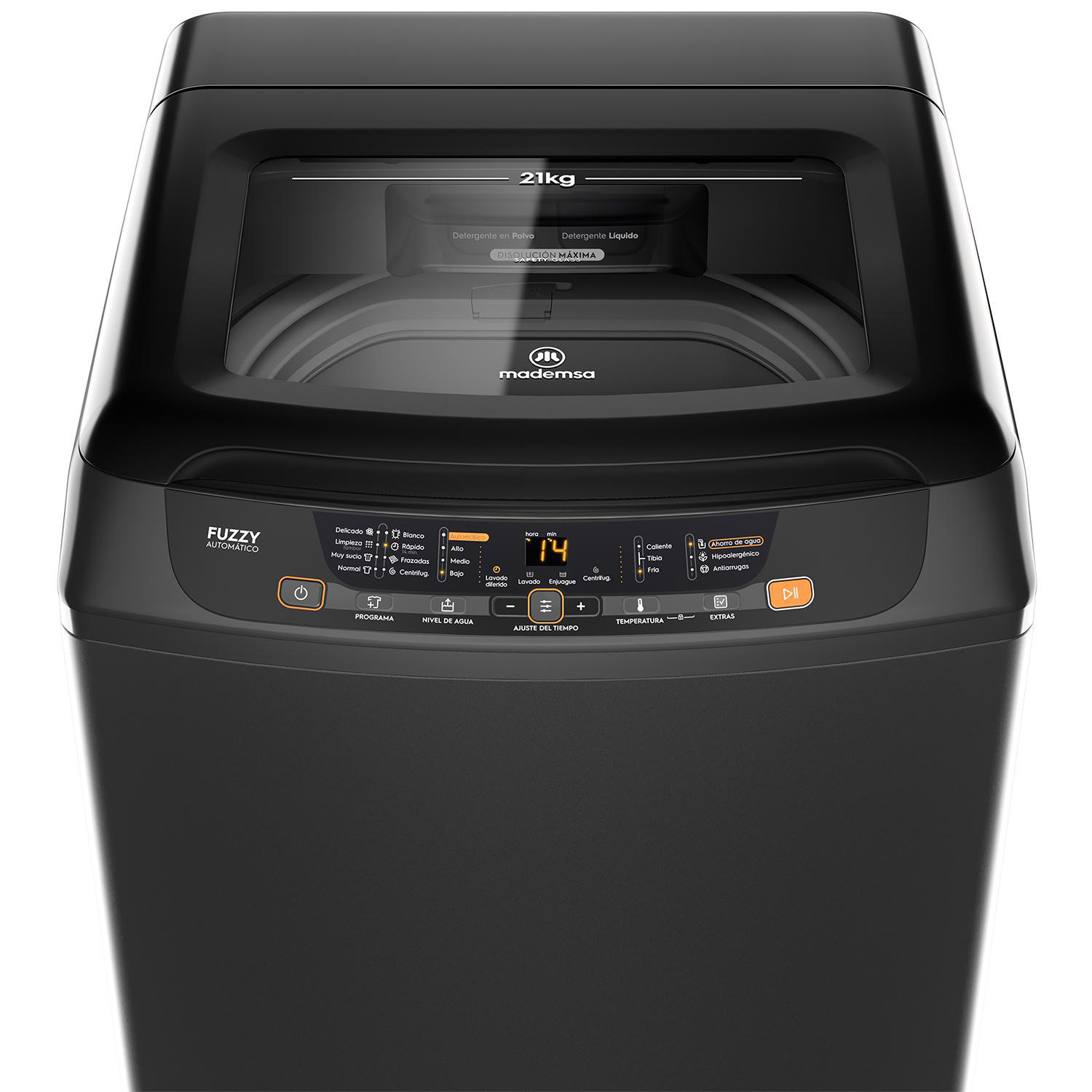 Lavadora Carga Superior 21 kg Inox Mademsa 21 Onix | Sodimac - Falabella