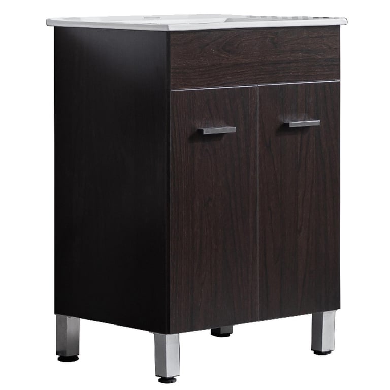 Mueble Baño Falun Coigue Chocolate 46x87x61 cm | Sodimac - Falabella