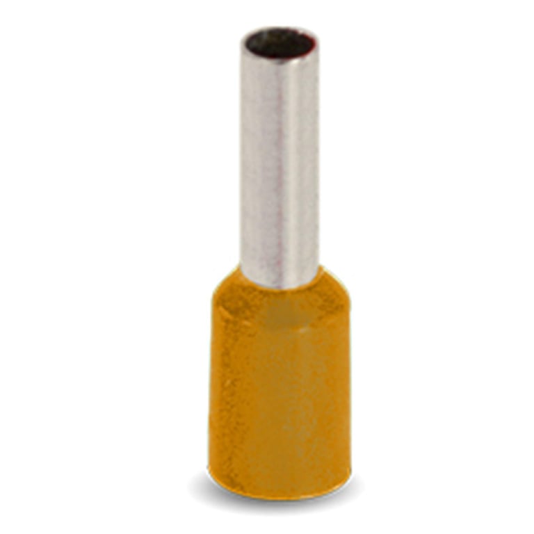 Ferrul naranjo para cable calibre 12AWG 100 unidades | Sodimac - Falabella