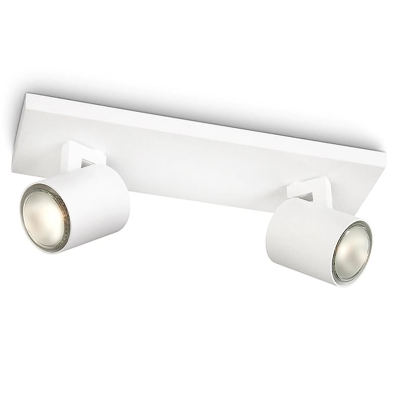 Foco Runner Blanco Metal GU10 10x11x30 cm | Sodimac - Falabella