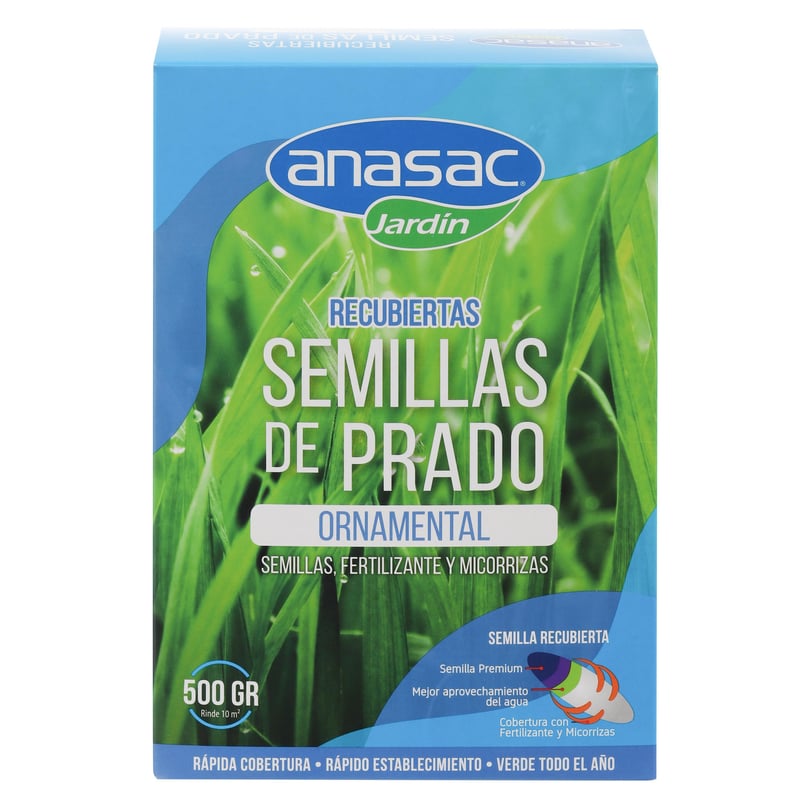 Semilla de Pasto Mezcla Ornamental Peletizada 500 gr | Sodimac - Falabella