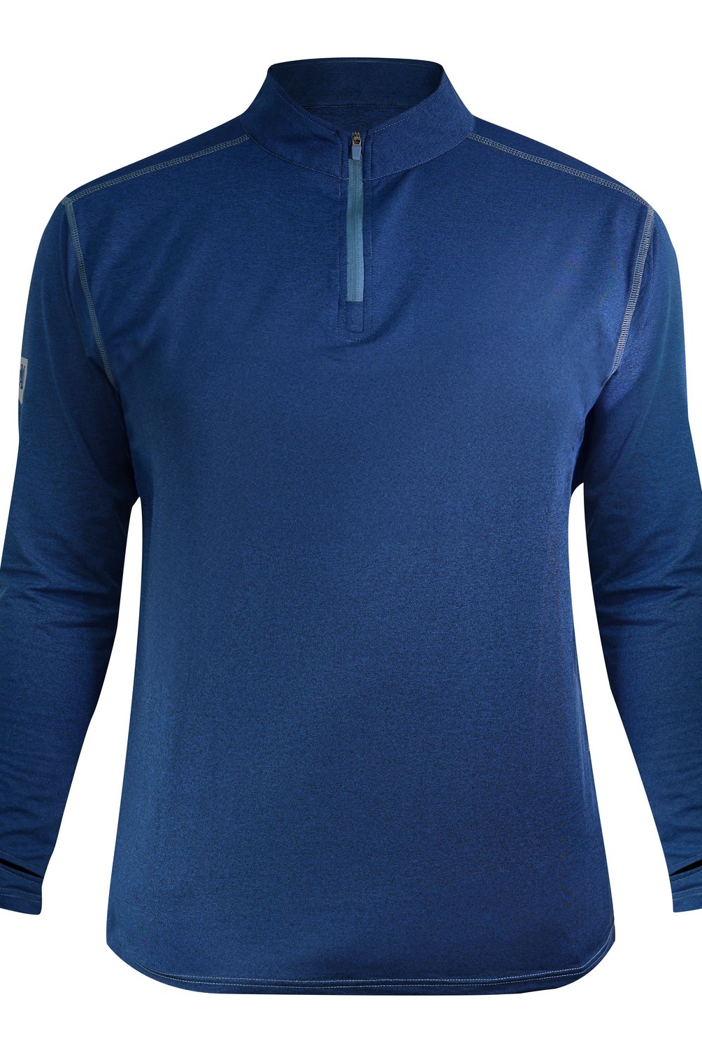 Polera Dry Fit manga larga azul Talla L | Sodimac - Falabella