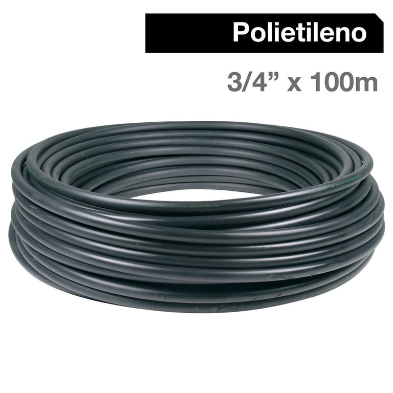 Cañería Polietileno Agua 3/4 "x100 m | Sodimac - Falabella