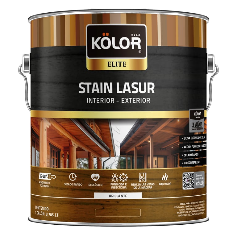 Stain Lasur Mate 1 galón(es) Verde | Sodimac - Falabella