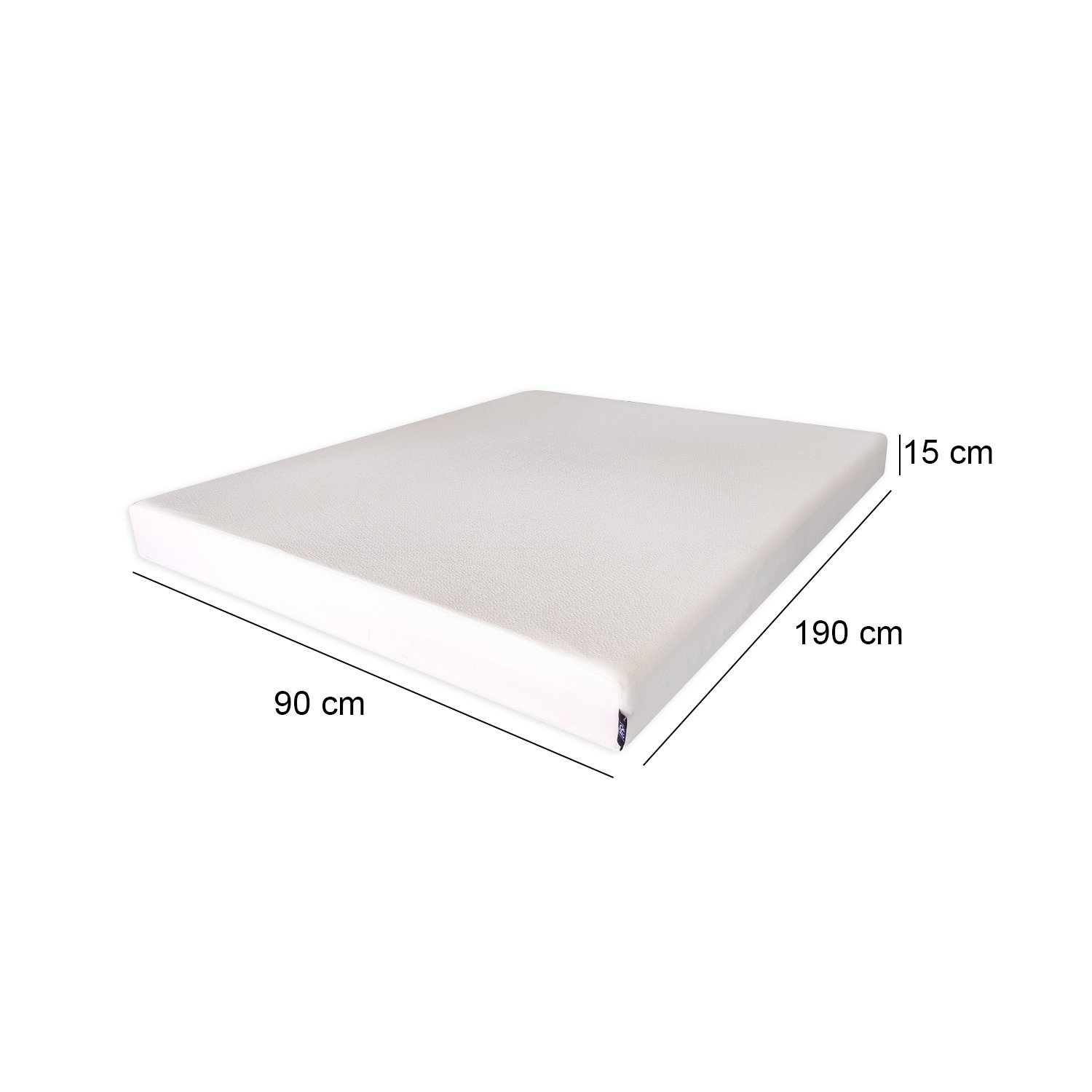 Colchón Comprimido Espuma Memory Foam 1 plaza | Sodimac - Falabella