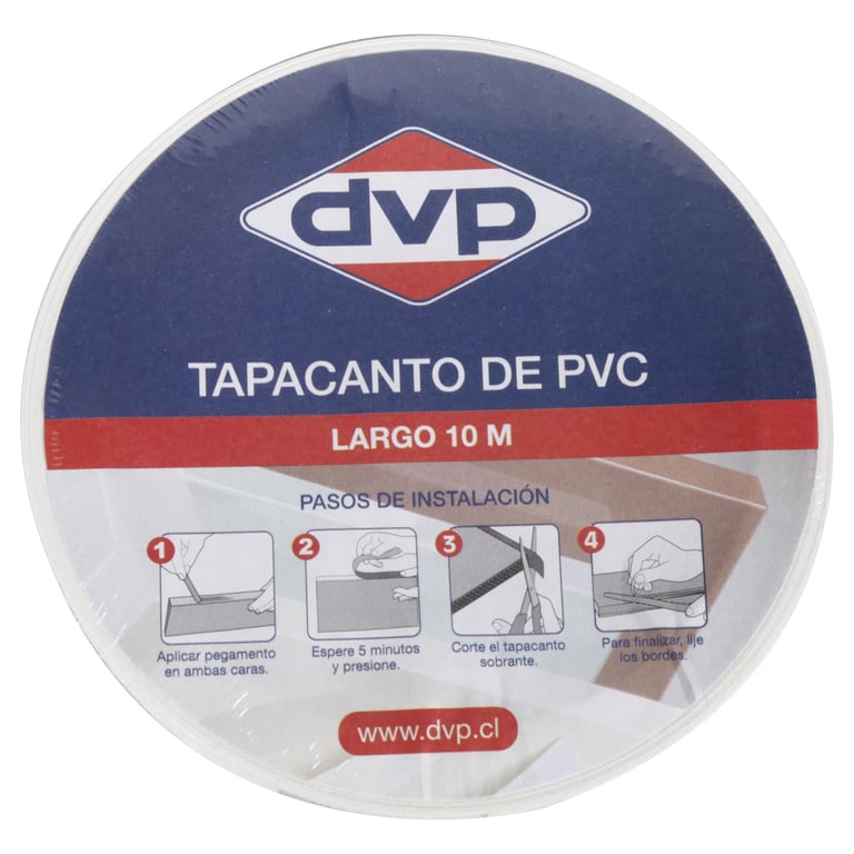 Tapacanto PVC Blanco 21x0,45 mm 10m | Sodimac - Falabella