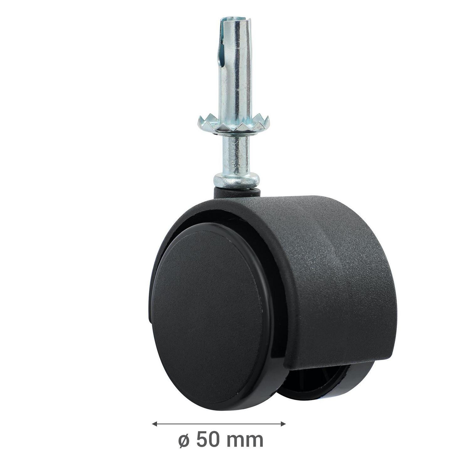 Rueda con pivote para mueble 50 mm | Sodimac - Falabella