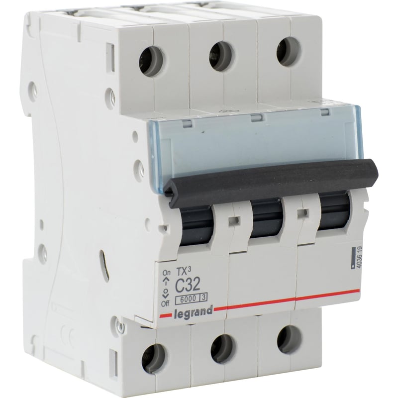 Interruptor automático trifásico 32 A curva C 6KA | Sodimac - Falabella