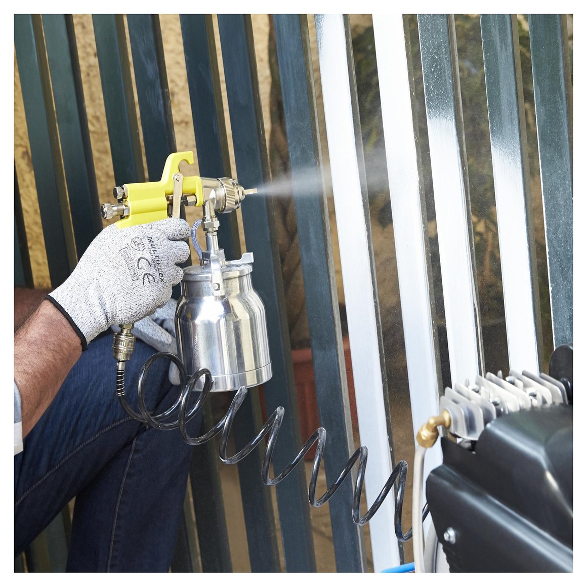 Compresor de Aire Portátil 2 HP 50 Litros Huracan 1520 | Sodimac ...