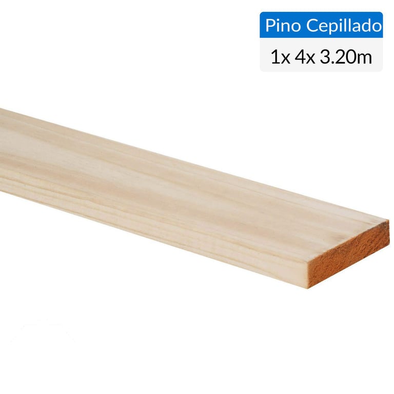 Pino Certificado Seco Cepillado 1x4 3,2 m | Sodimac - Falabella