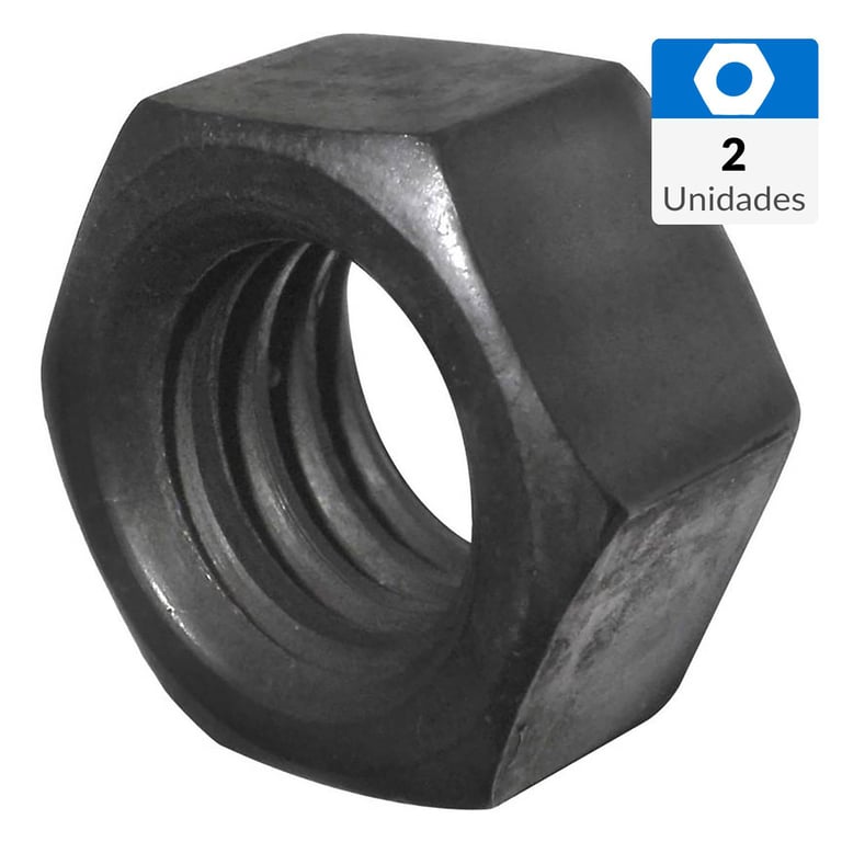 Tuerca hexagonal G2 1/2"-13 2 unidades | Sodimac Chile