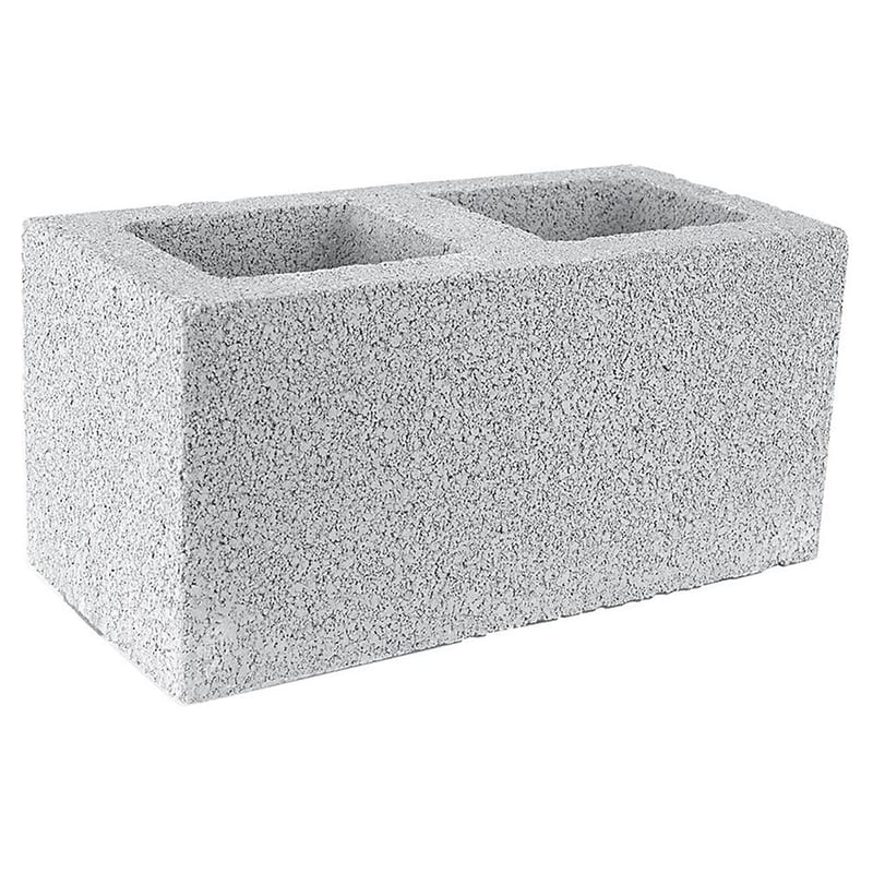 190x190x390 mm Bloque Cemento Económico Liso Gris | Sodimac - Falabella