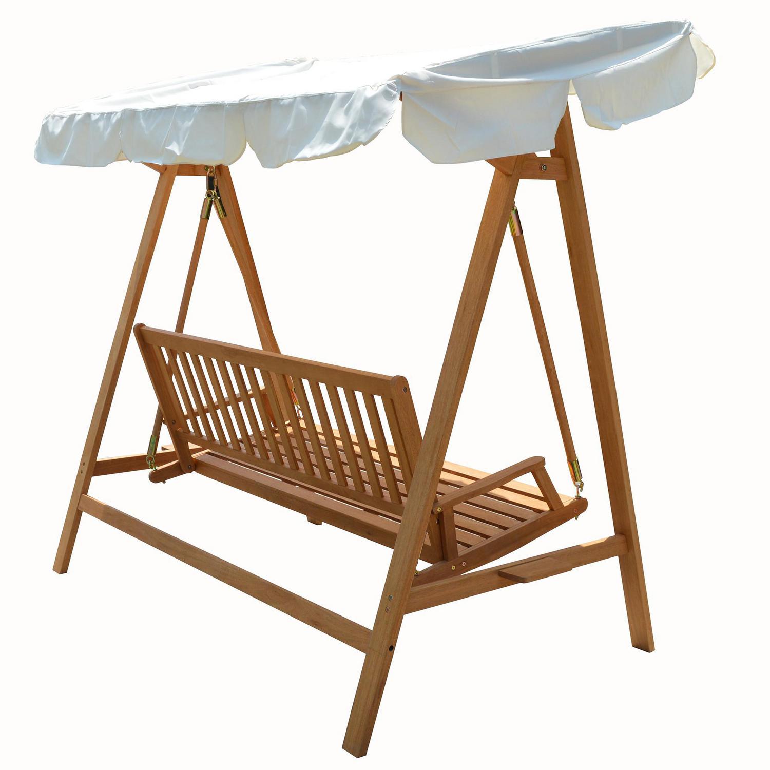 Sillón columpio eucalyptus 3 personas | Sodimac - Falabella