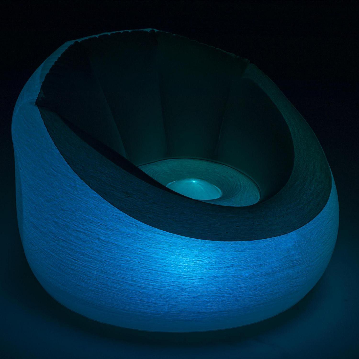 Sillón inflable luz led 102x97x71 cm | Sodimac - Falabella